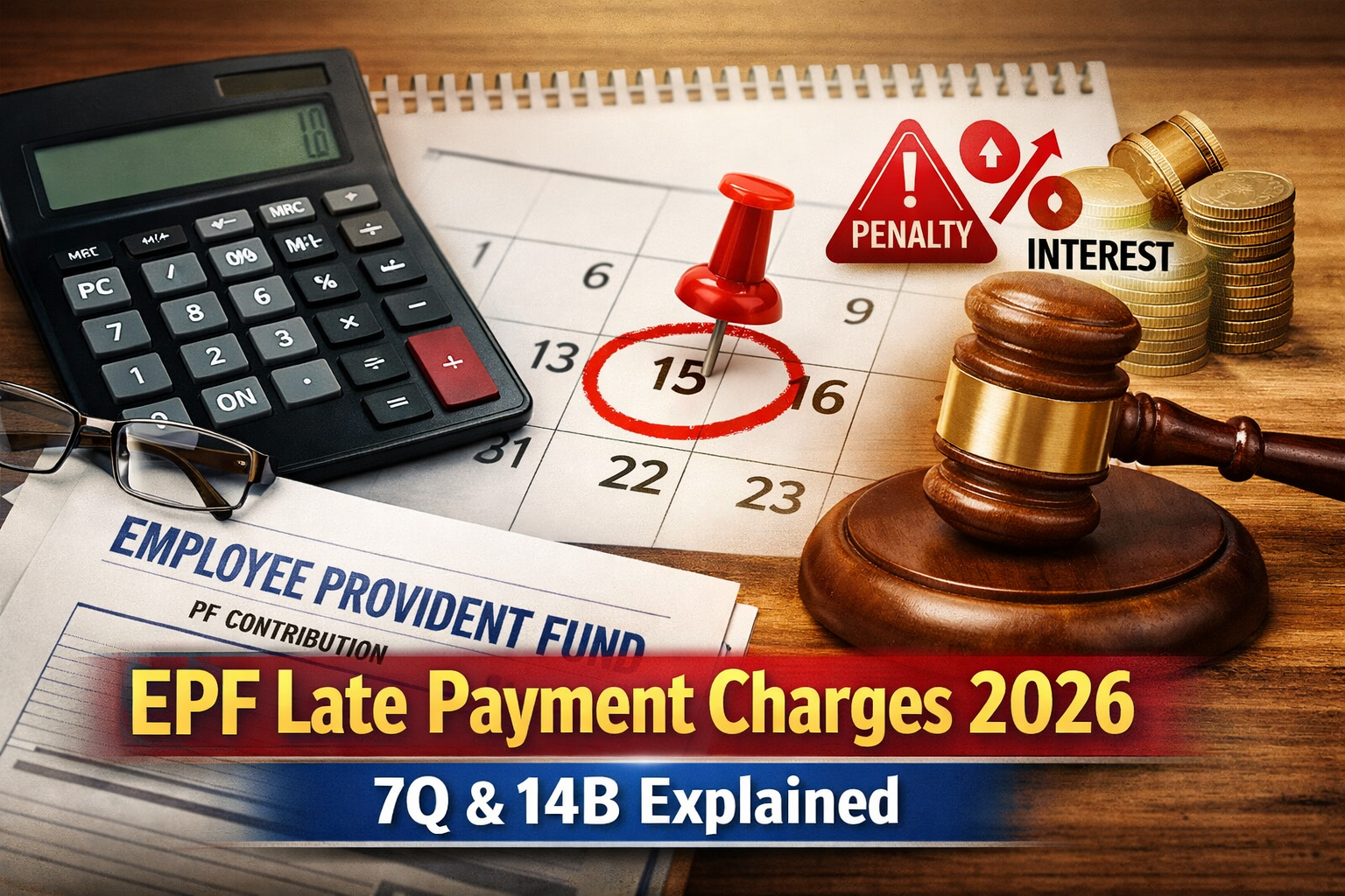 EPF Late Payment Charges 2026: Smart Guide to Avoid Penalty